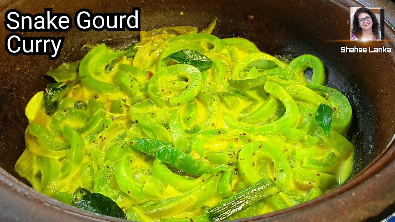 Healthy and delicious Snake Gourd Curry | Snake Gourd recipes | Snake ...