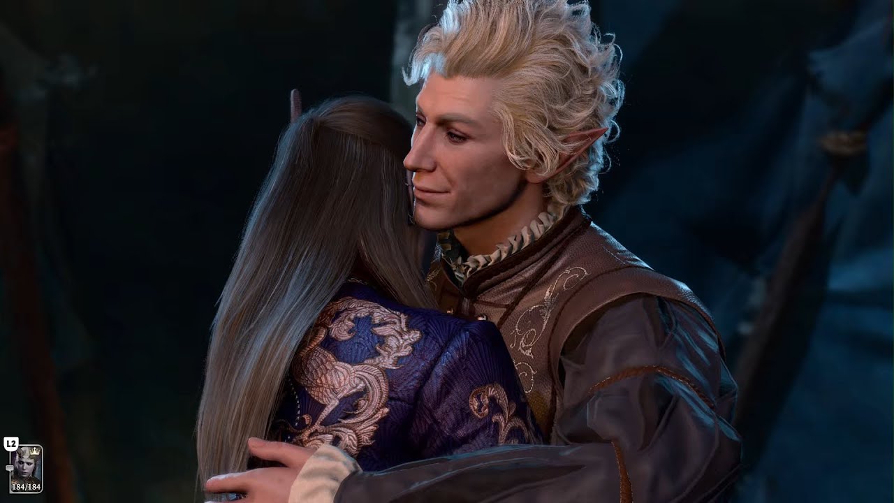 Baldur's Gate 3: Spawn Astarion Romance Epilogue Scene - YouTube