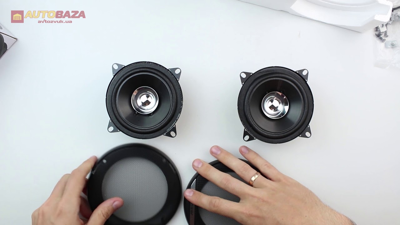 Коаксиальная акустическая система Pioneer TS-G1010F - YouTube