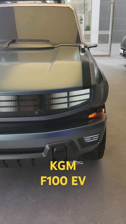KGM 드라이빙 익스피리언스 센터에서 KGM F100. #자동차 #kgm #kg모빌리티 #쌍용자동차 #쌍용 #렉스턴 - YouTube