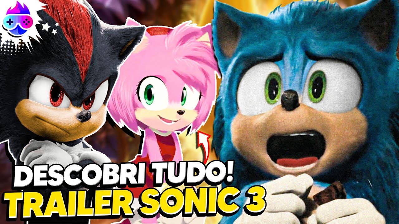 QUANDO LANÇA O TRAILER DE SONIC 3 O FILME? - YouTube