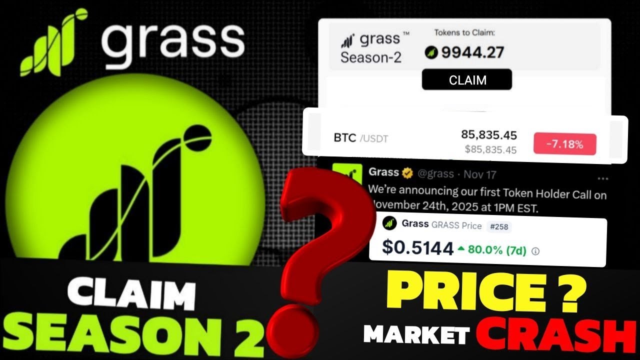 Grass Airdrop Season 2 Claim | Grass Airdrop New Update | Grass Airdrop ...