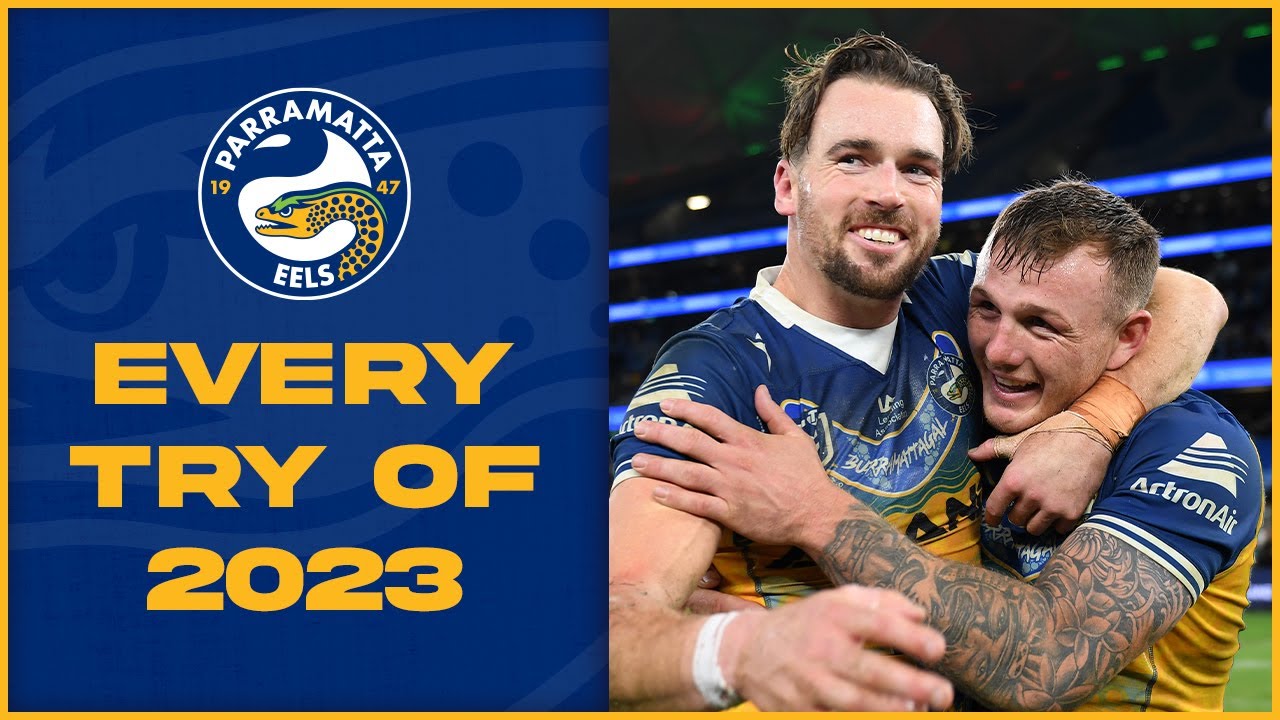 Every Parramatta Eels try of the 2023 season | NRL - YouTube