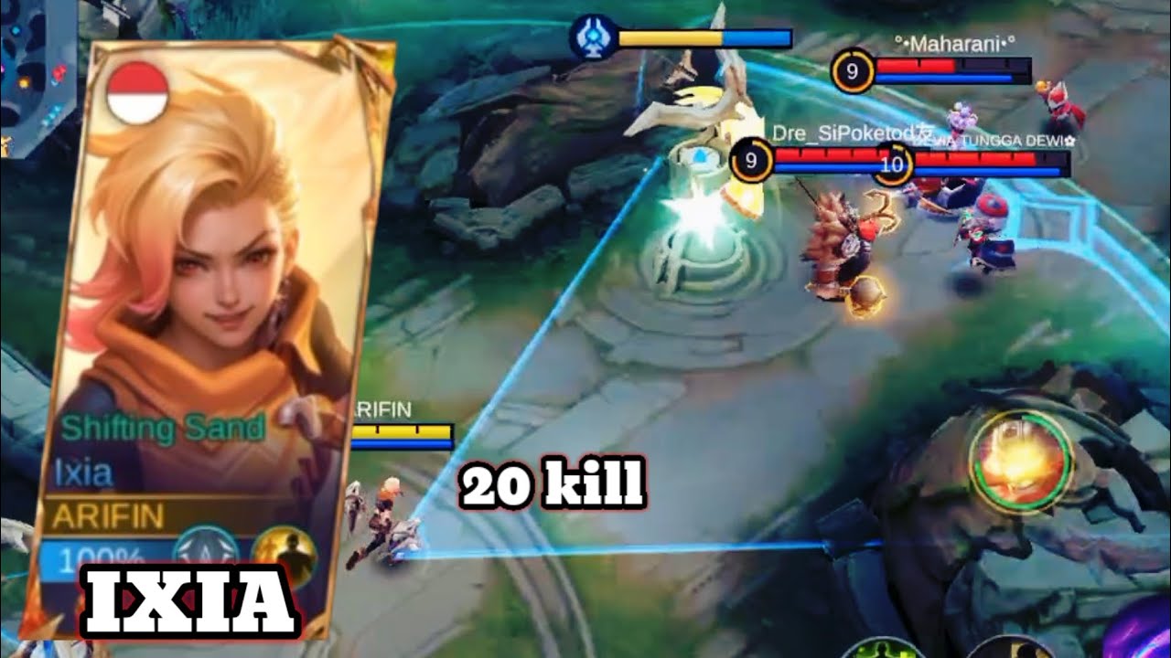 20 kill damage IXIA ll sampai ulti wanwan kebal sama ixia...... - YouTube