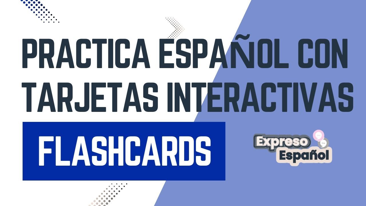 Practica español con flashcards - YouTube
