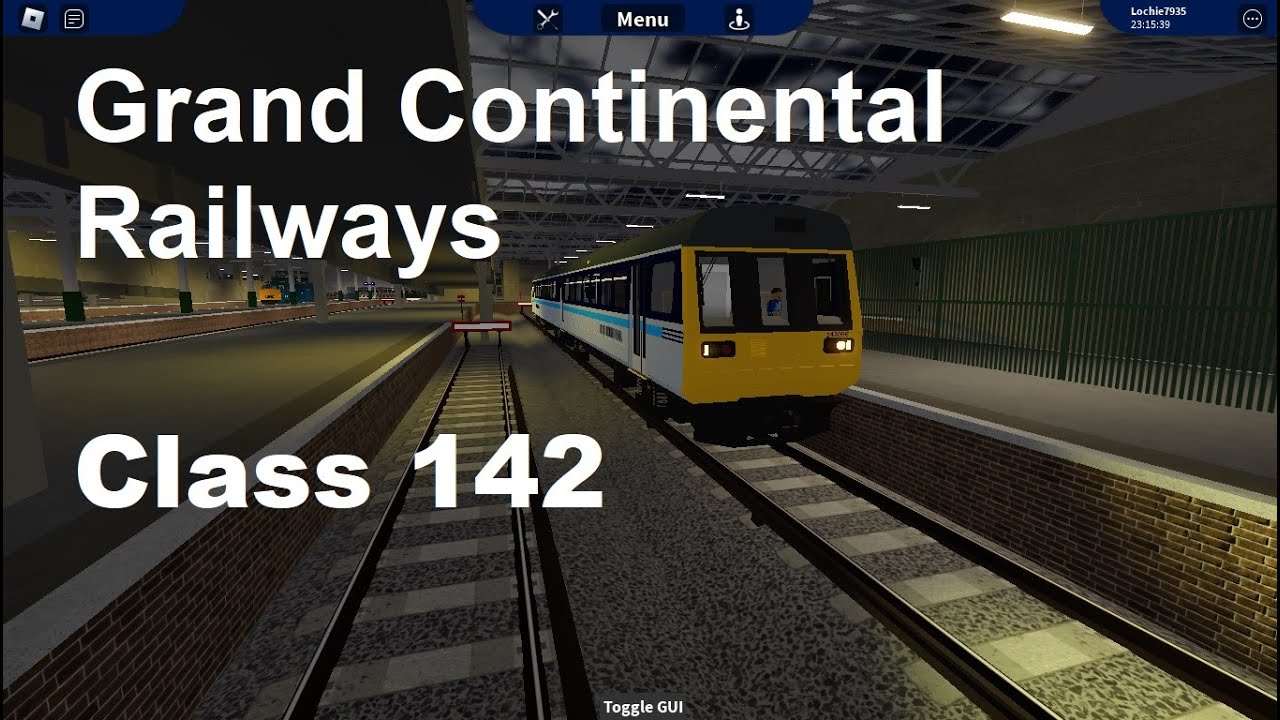 ROBLOX Grand Continental Railways Class 142 - YouTube