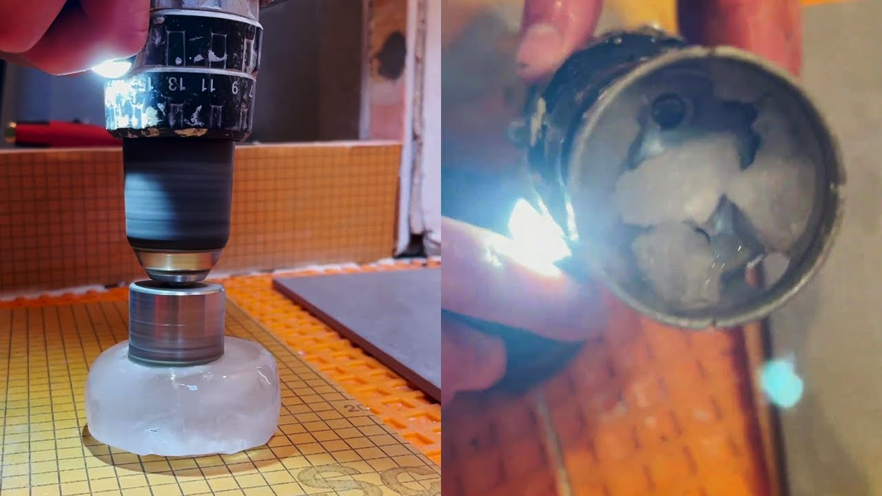 Overheating Drill Heating Solution With Ice & Water || WooGlobe - YouTube