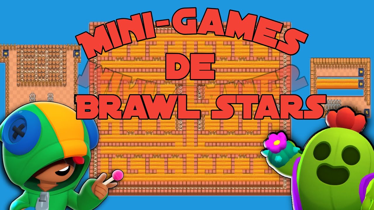 JOGANDO MINI-GAMES DE BRAWL STARS (🔴AO VIVO🔴) 🕹️💫 - YouTube
