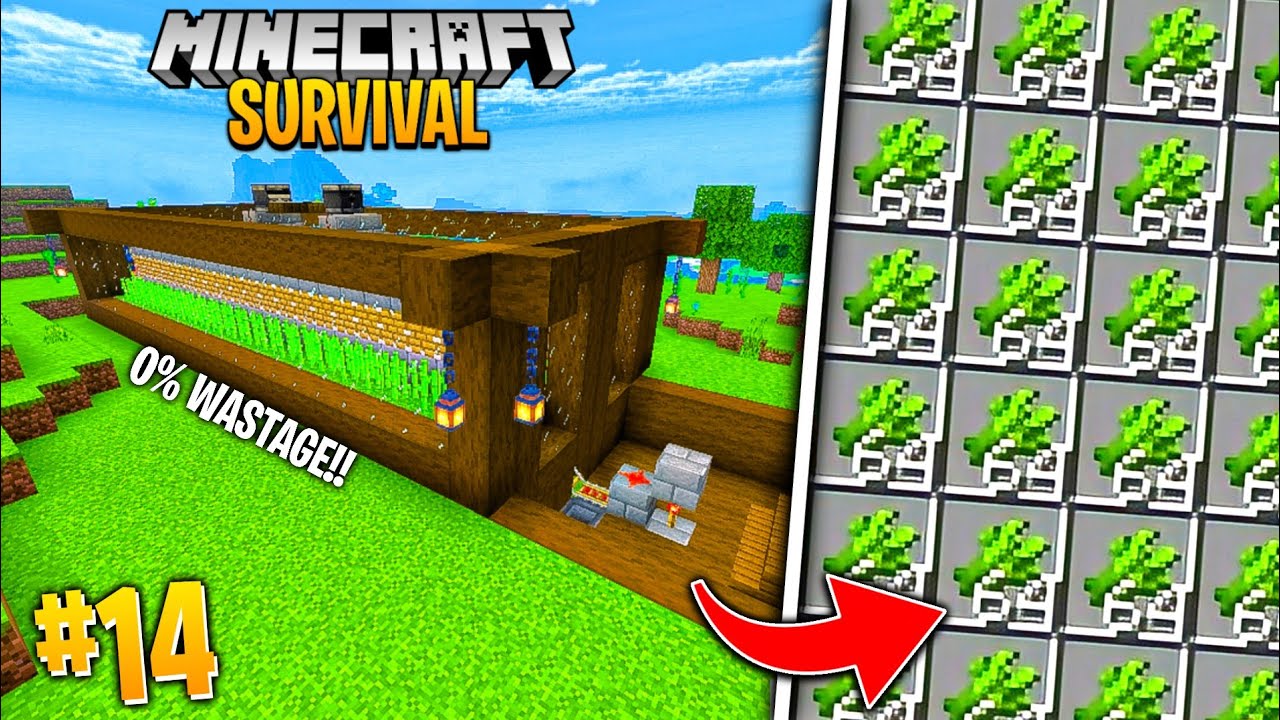 I Made A Giant Sugarcane And Paper Farm in My Minecraft World ...