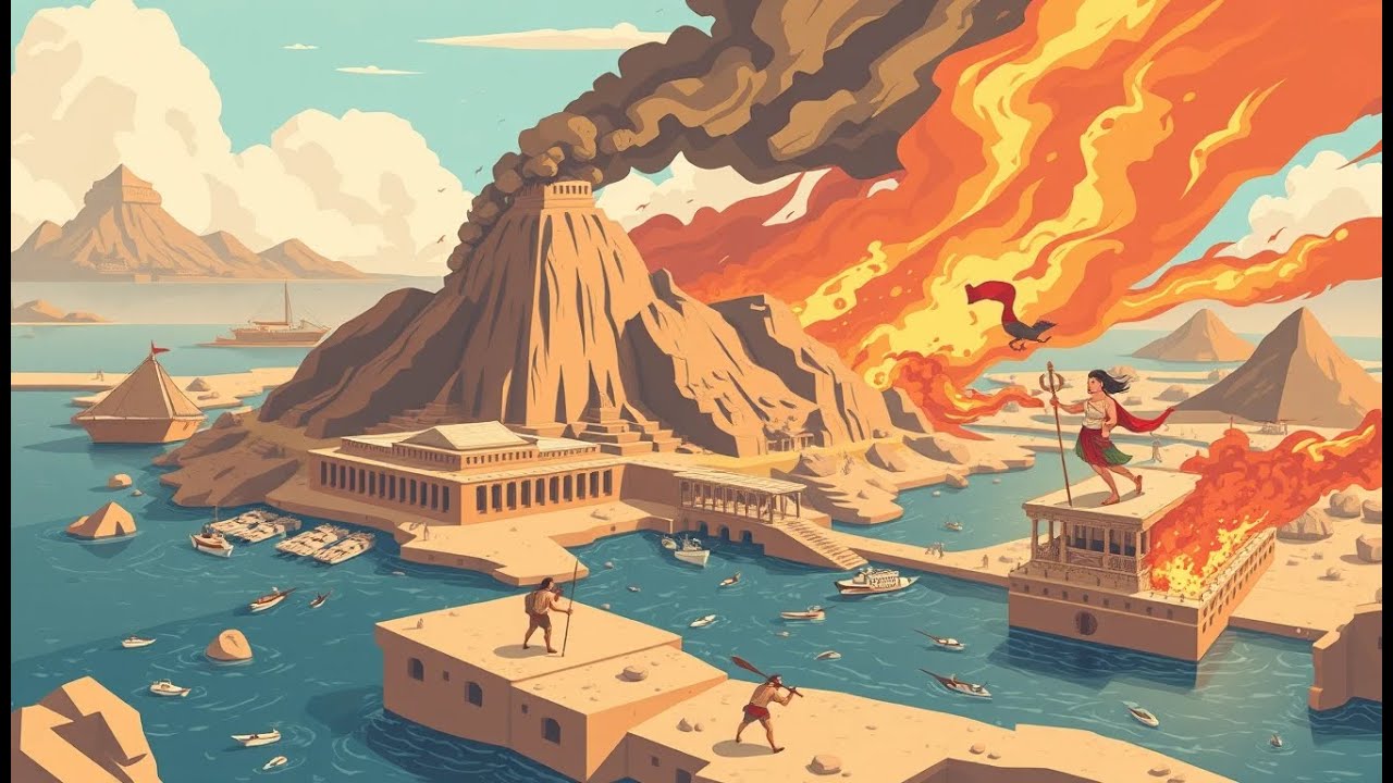 ATLANTIS and the Invasion of Athens | Ancient Mythology - YouTube