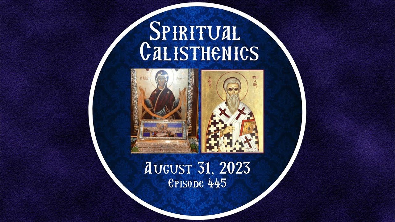 08-31-2023 - Spiritual Calisthenics - Daily Readings with Fr. Dimitri ...