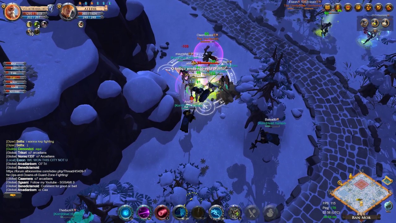 Head Hunters vs The Gentlemen - World PvP 2 - YouTube