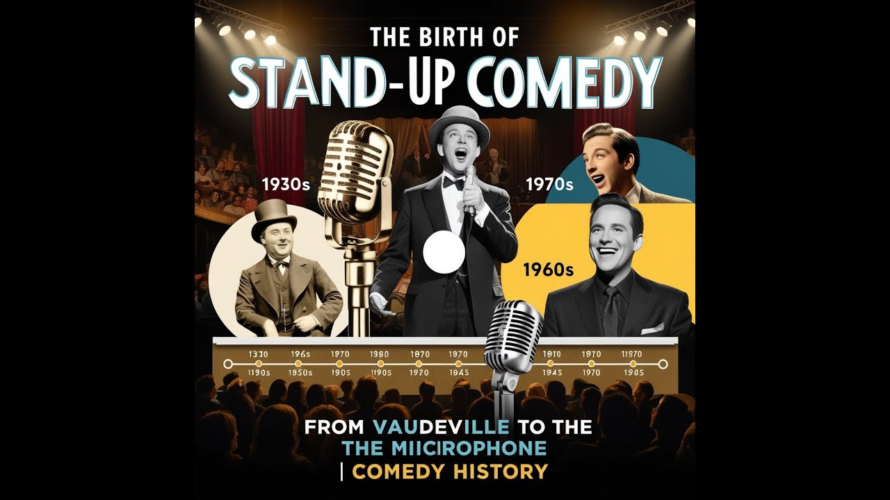 The Birth of Stand-up Comedy: From Vaudeville to the Microphone ...