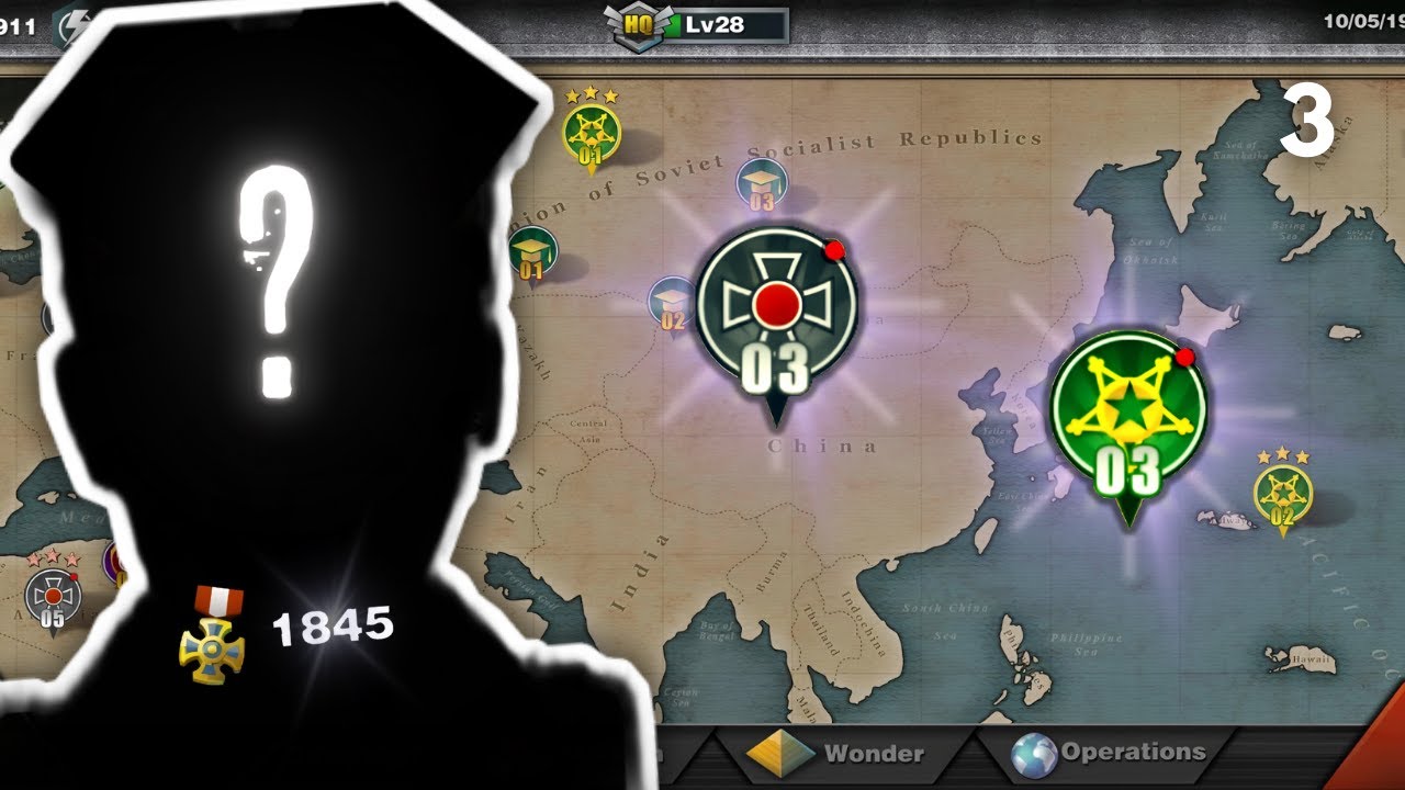 NEW GENERAL | Allies & Axis III - World Conqueror 3 - YouTube