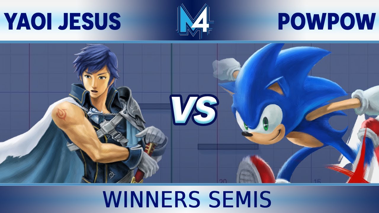 Yaoi Jesus (Chrom, Mii Brawler) vs PowPow (Sonic) - Thursday Throwdown ...