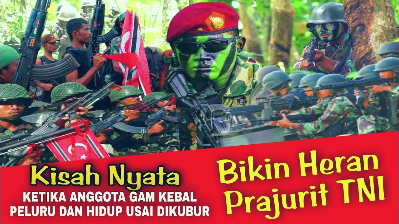 MERINDING, Kisah TNI yang Bengong Saat Melihat Anggota GAM Kebal Peluru ...