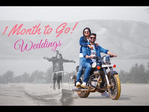 dr suraj & dr pooja 1 month to go weeding
