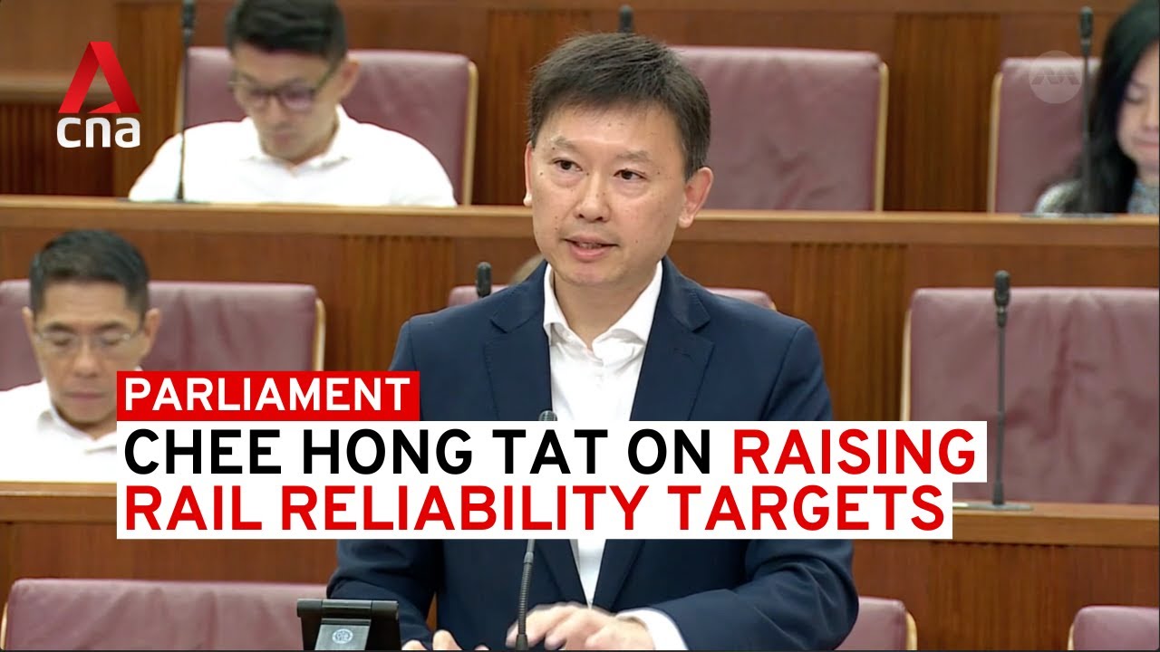 Raising rail reliability targets could come at a cost: Chee Hong Tat ...