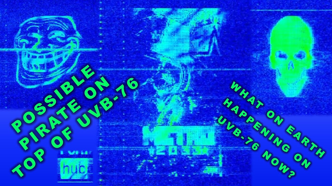Possible pirate on top of UVB-76 The Buzzer! - January / 11 / 2022 ...