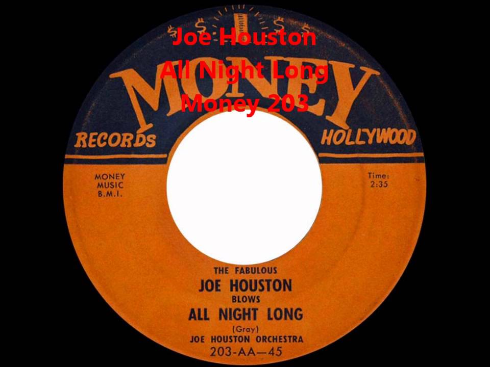 Joe Houston - All Night LOng - YouTube