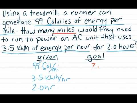Energy Unit Conversions- Example - YouTube
