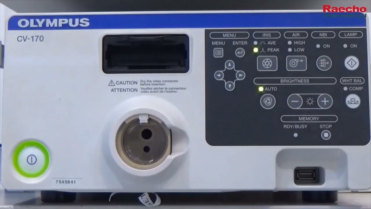 Olympus Electronic Gastrointestinal Endoscopy System - YouTube