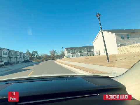 Flemington Village, Georgia 🇺🇸 | Peaceful Small Town Walk (No Talking ...