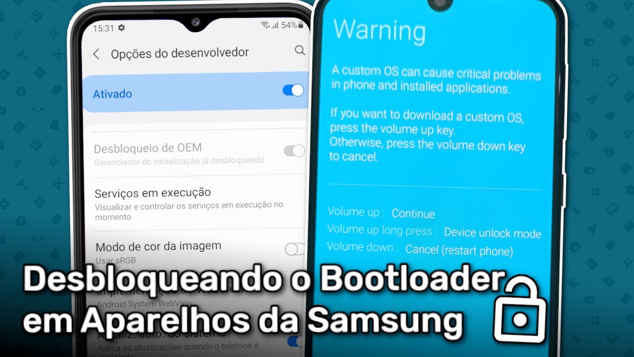 Desbloqueando Bootloader em Aparelhos da Samsung - YouTube