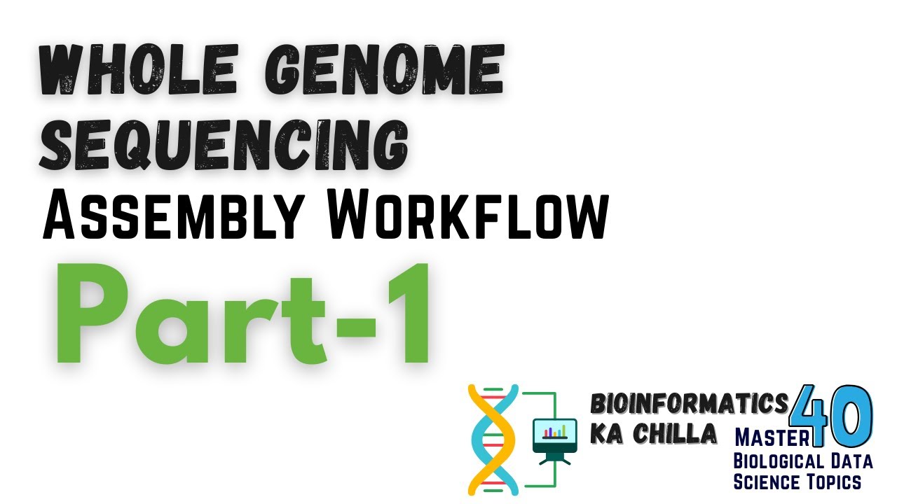 Whole Genome Sequencing & Assembly Workflow | Part-1 | From Zero to ...