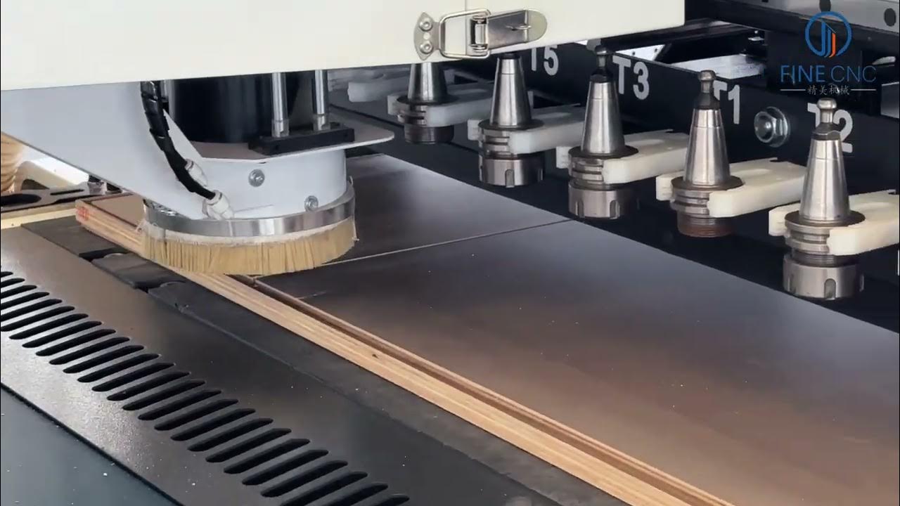 FINECNC FC1328-12 ATC CNC Router with auto load and unload function - YouTube