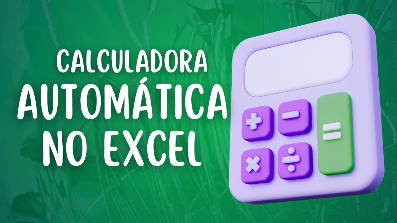 Calculadora automática no Excel com PROCV - YouTube