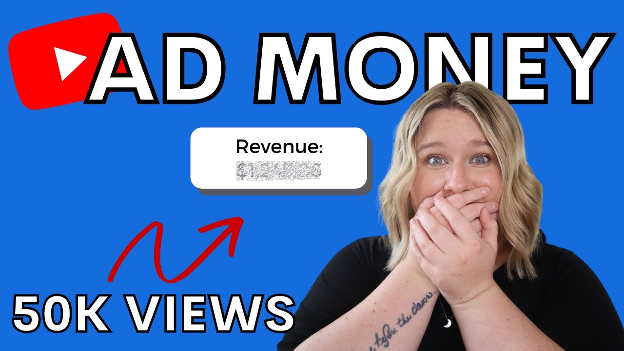HOW MUCH YOUTUBE PAID ME FOR 50K VIEWS | GOOGLE ADSENSE REVENUE AS A ...
