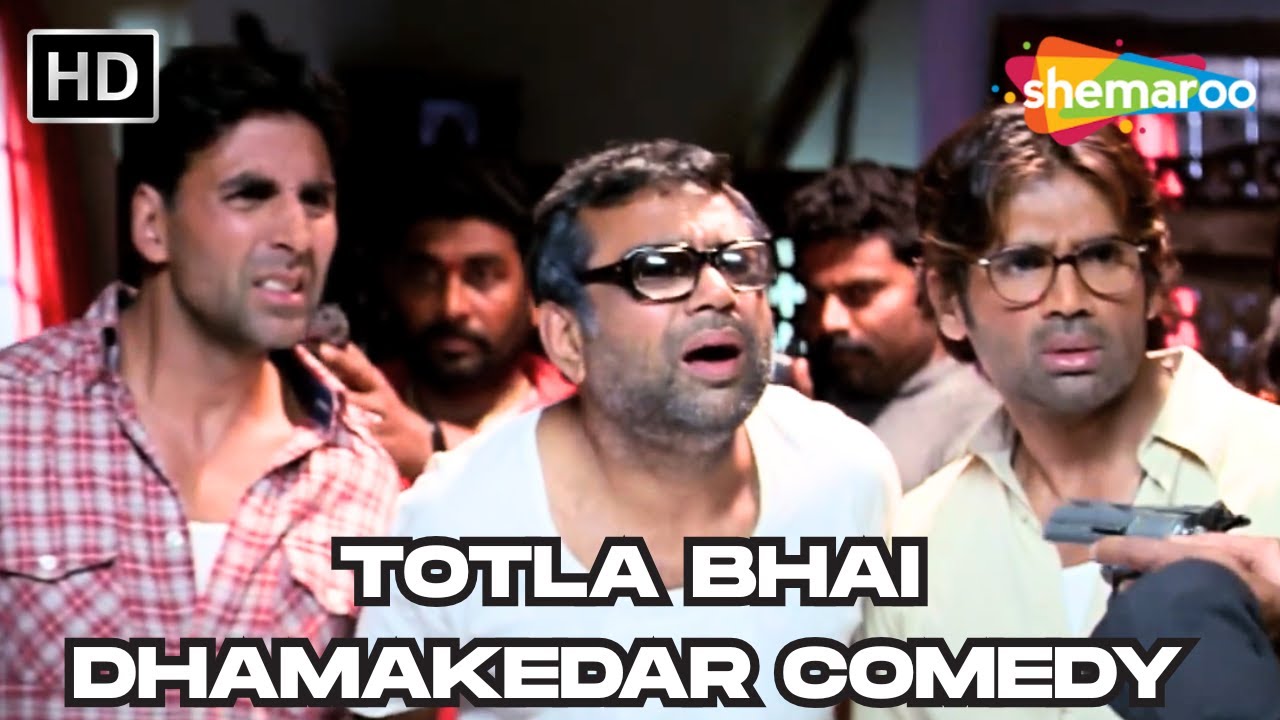 Phir Hera Pheri Iconic Scene 😂 | Jab Mila Totla Bhai | Akshay, Babu Rao ...