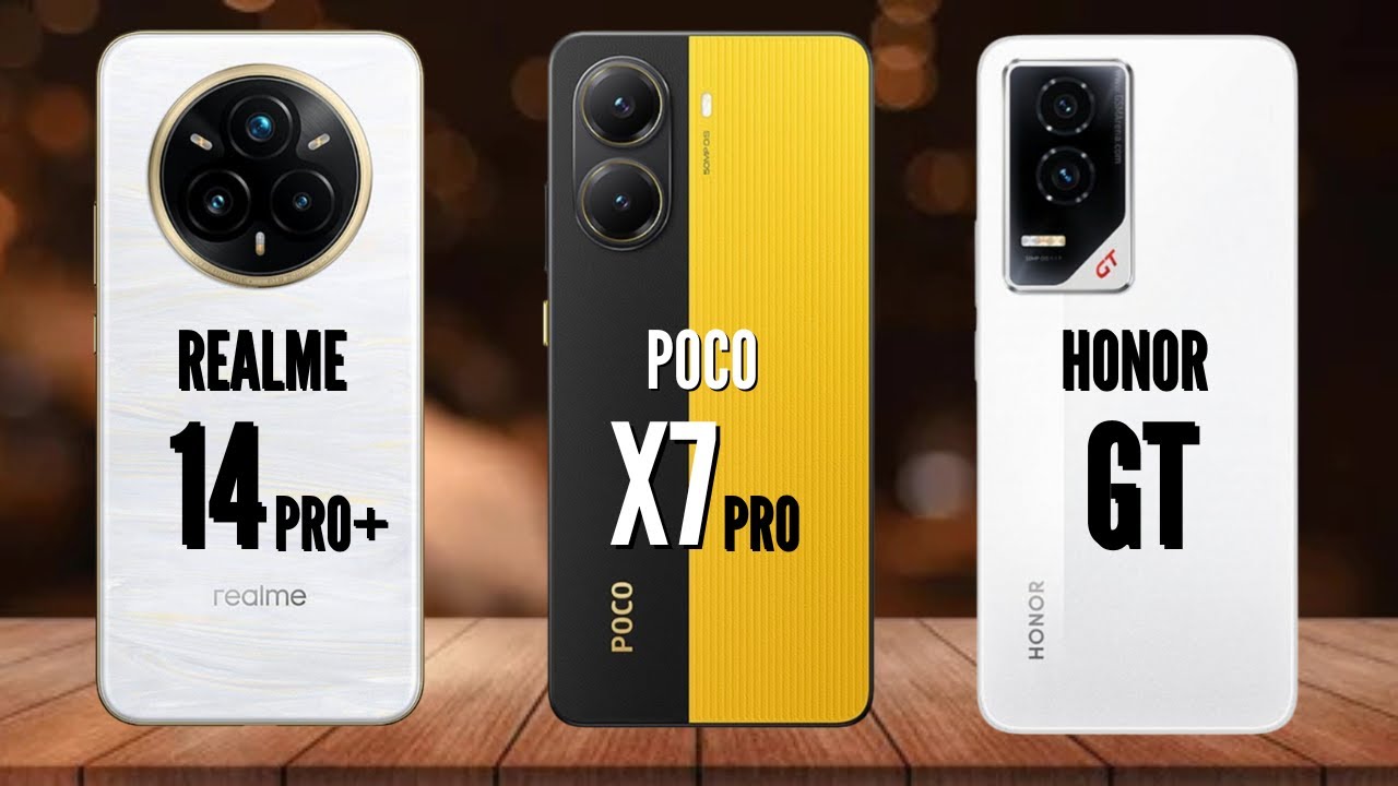 Realme 14 Pro Plus vs Poco X7 Pro vs Honor GT | Kemono Tech - YouTube