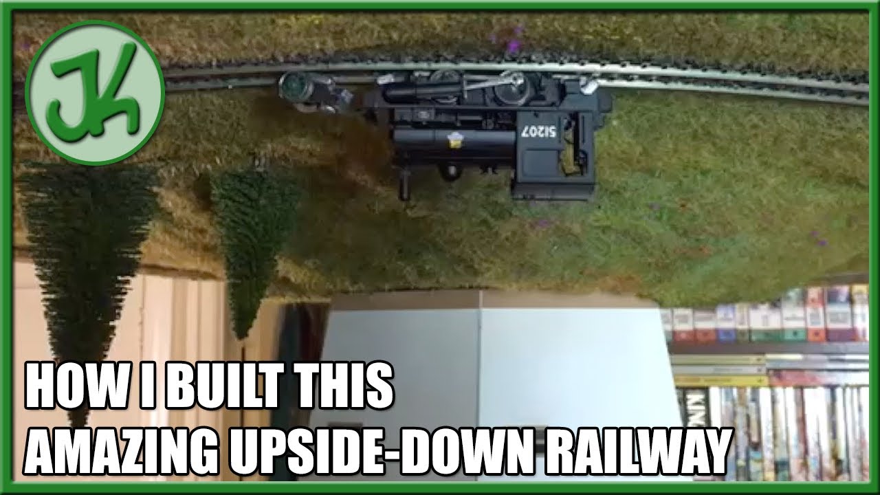 How I built the Amazing Upside-Down Railway from Hornby A Model World ...