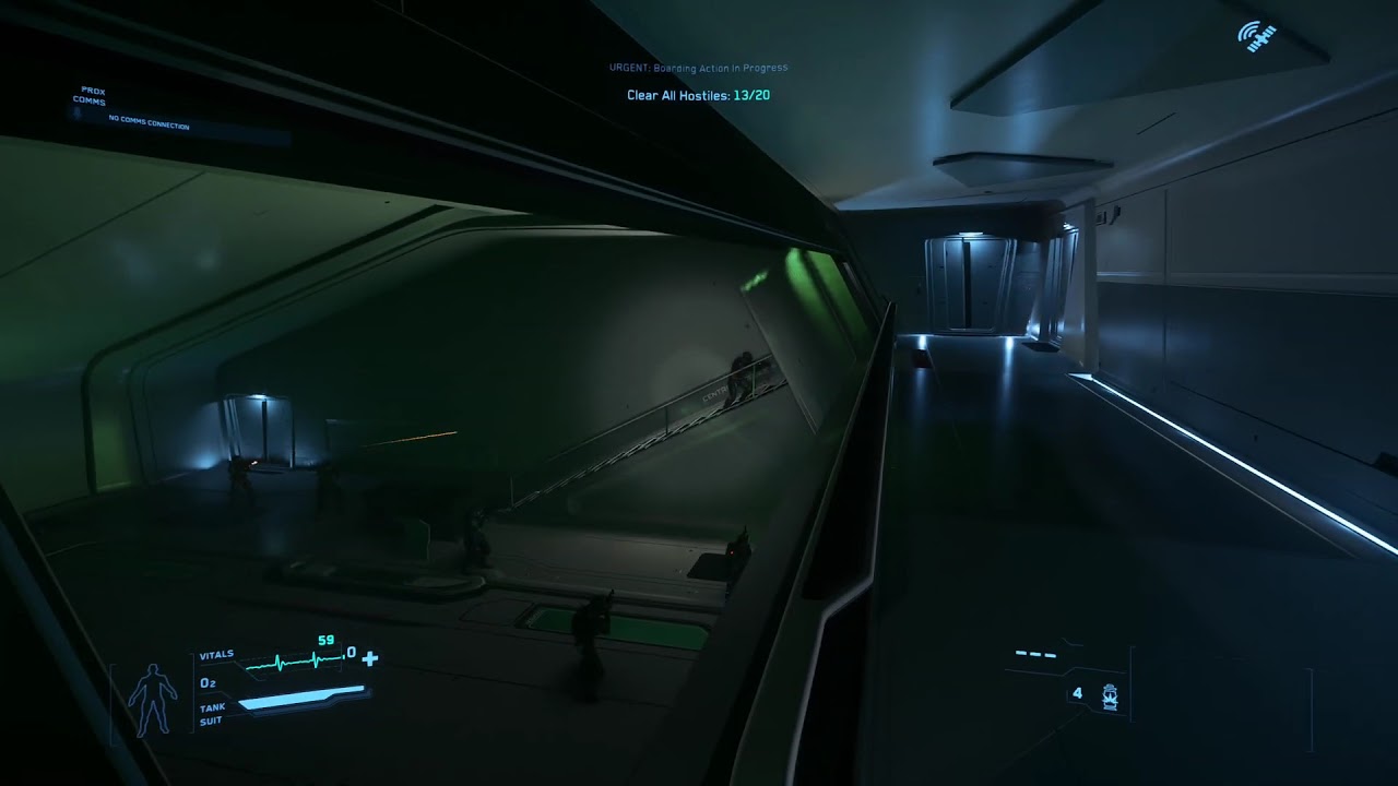 Hurston Security Guard Crying in 890 Jump - YouTube