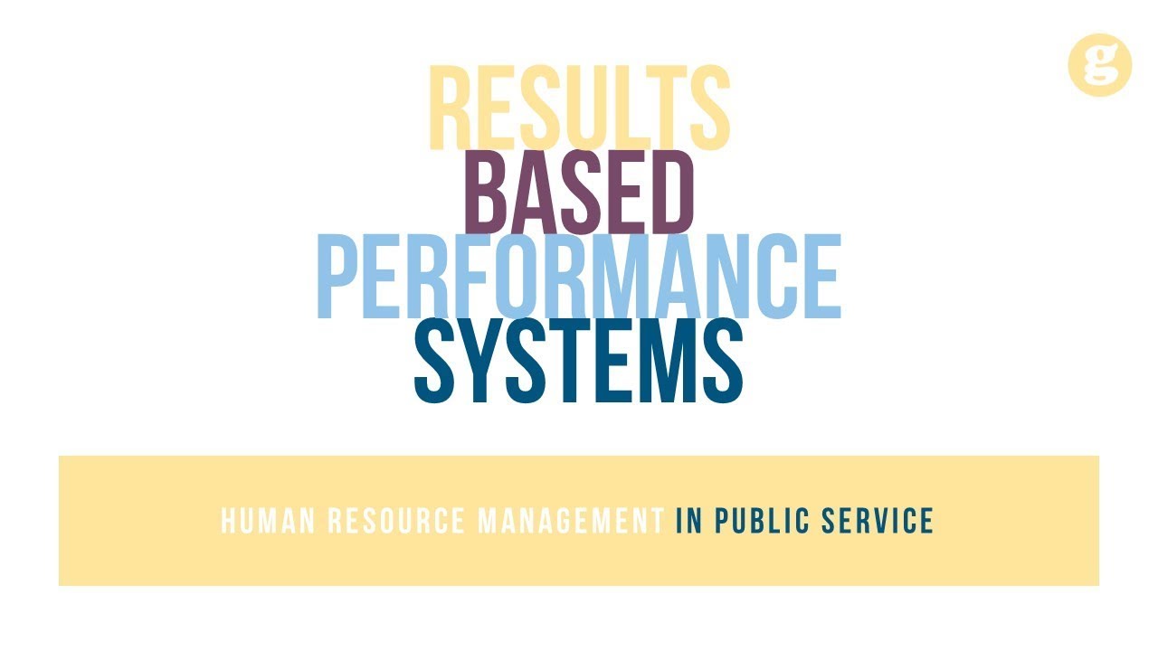 Results Based Performance Systems - YouTube