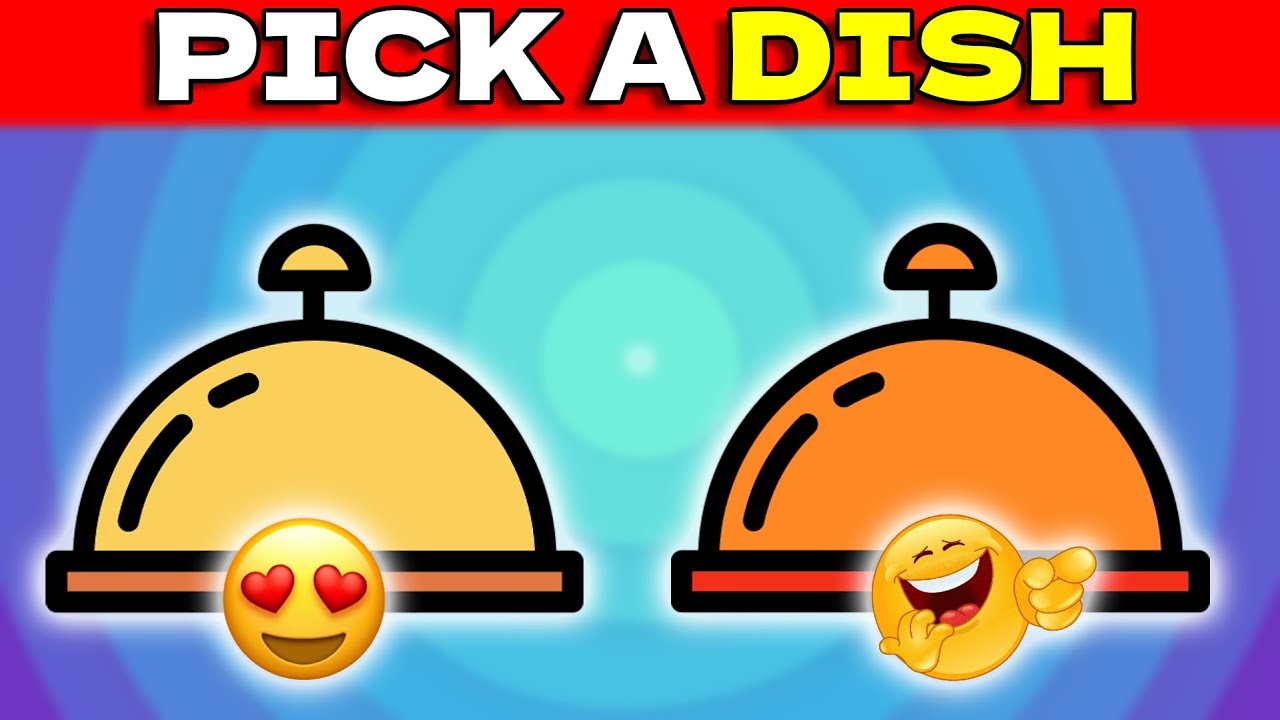 Pick a Dish - Good Vs Bad Food Edition 😋🤮 | Food Quiz |The Battle ...