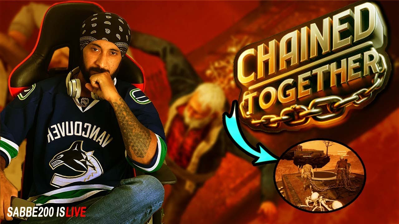 FUNNIEST GAME EVER - CHAINED TOGETHER || #shortsfeed #shortslive # ...