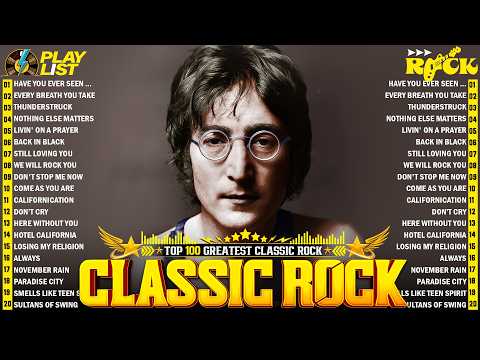 Classic Rock Songs 70's 80's 90's Playlist 🔥 Guns N Roses, Metallica, The Police, Pink Floyd