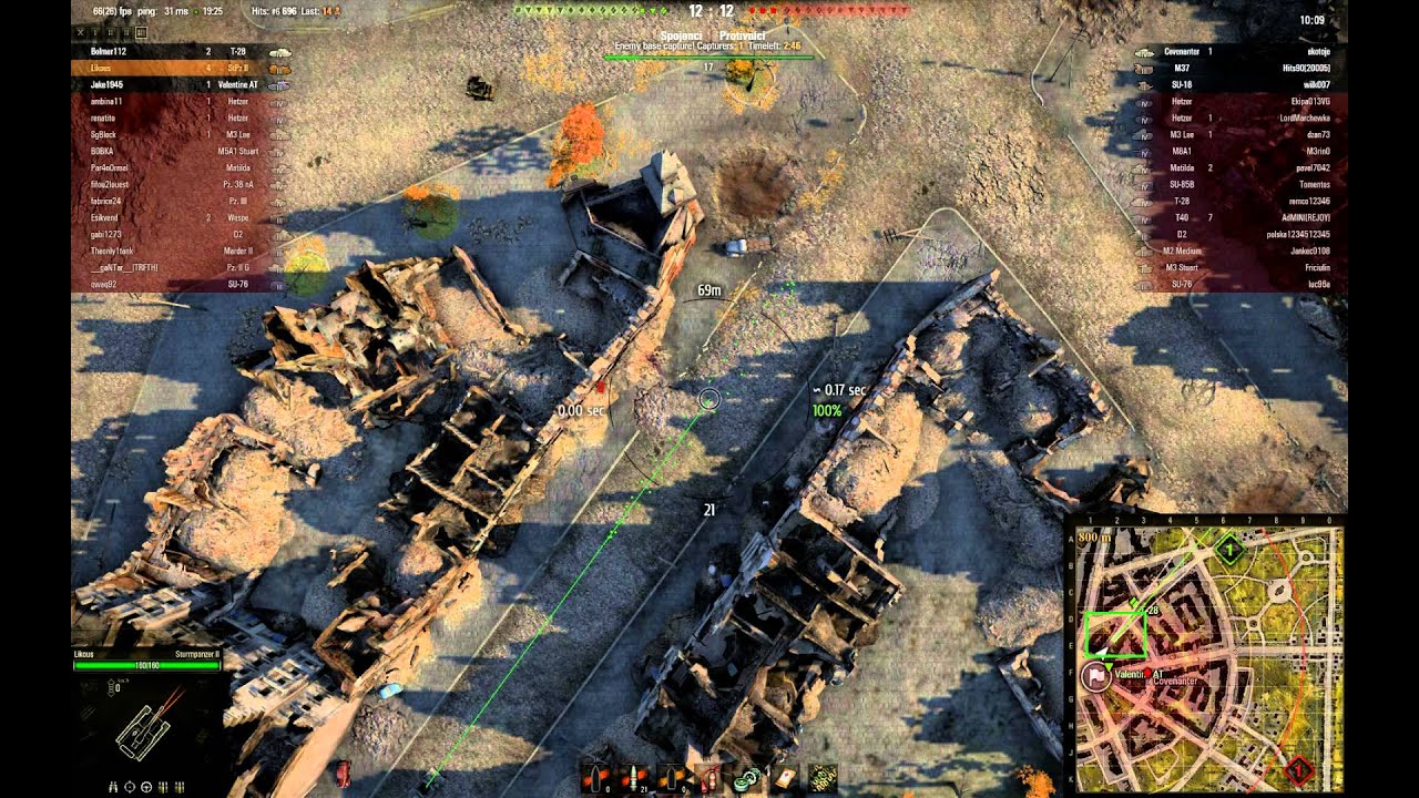 World of Tanks Ruinberg StPz II 6 Kills - YouTube