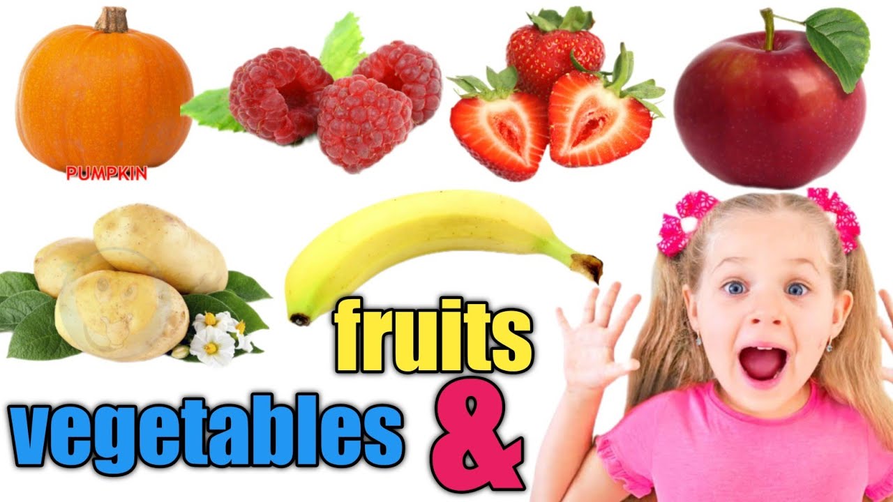 Learn Colors & Fruits Names For Children With Little Baby |Fruits Name ...
