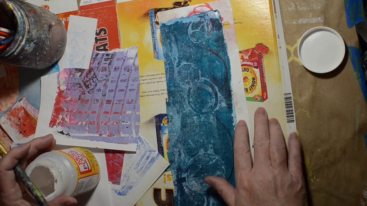 Collage Storage Box - YouTube