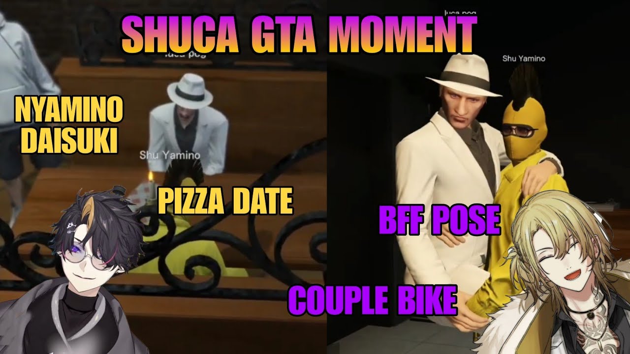 Shu And Luca Date GTA Collab on JP server | 【NIJISANJI EN 】 - YouTube