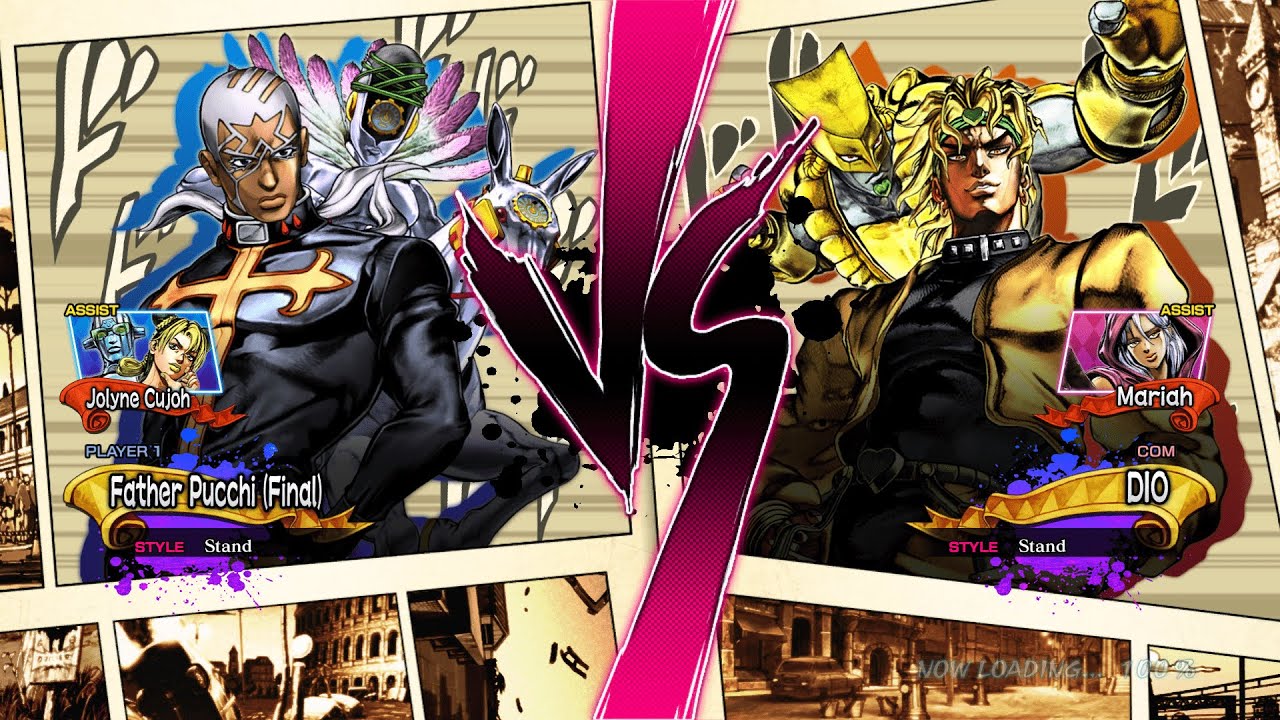 Enrico Pucci Vs Dio Brando Jojo's Bizzare Adventure - YouTube