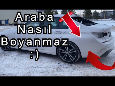 Araba nasıl boyanmaz :)Son iki hafta neler yaptık. Abbas'ın son durumu.