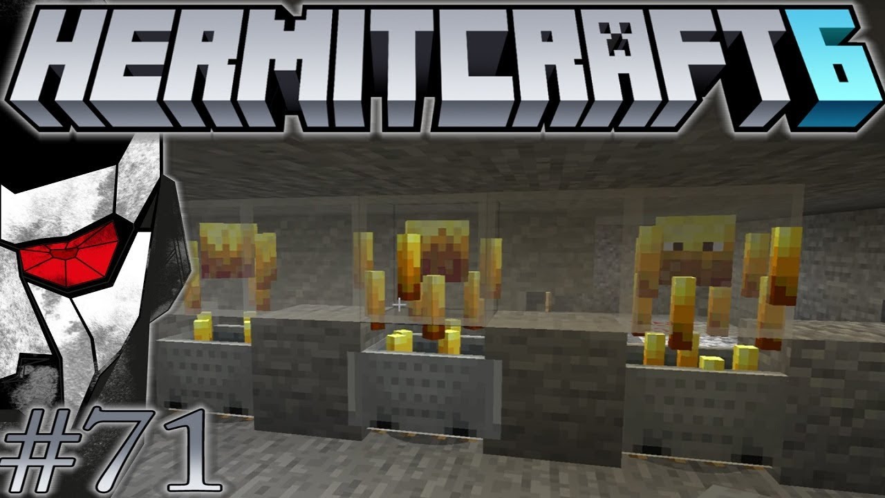 Hermitcraft VI - Bouncing Betty Trap on Steroids! - Let's play Minecraft 1.13 - Episode 71 - YouTube