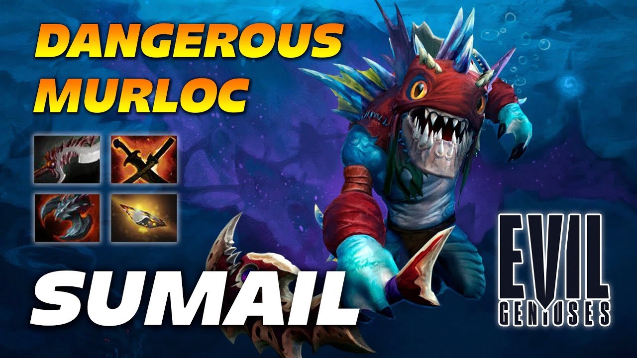 Sumail Slark [Dangerous Murloc] Dota 2 Pro Gameplay - YouTube