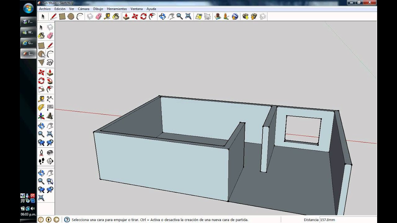 tutorial google sketchUp 8 - YouTube