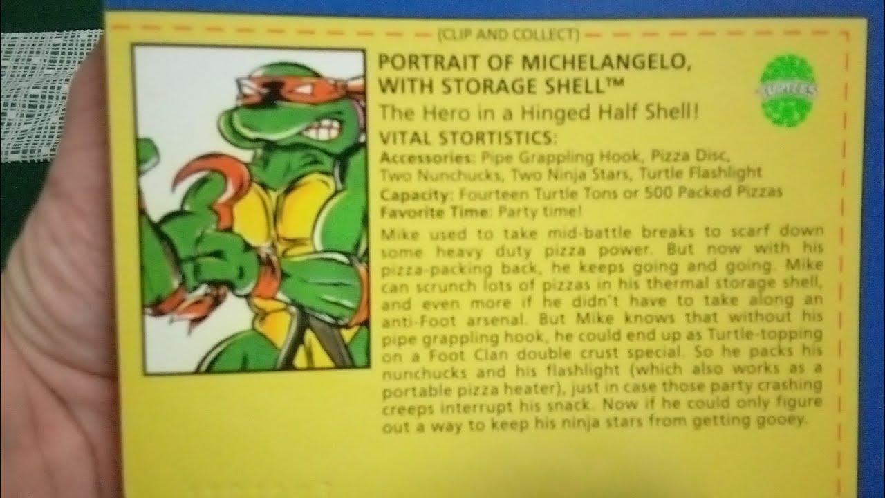 unboxing Storage shell Michelangelo - YouTube